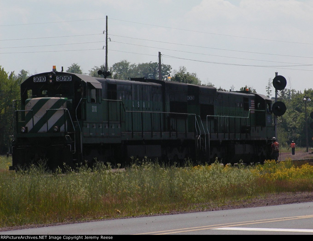 LSI 3010 and 3003 with flag, last unit rebuilt by LS&I